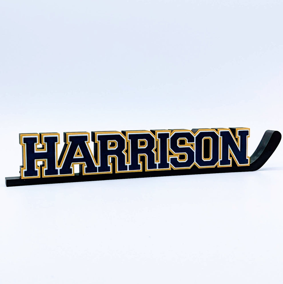 Custom Hockey Player Nameplate - Hockey Team Gift – Sportify 3D - Your ...